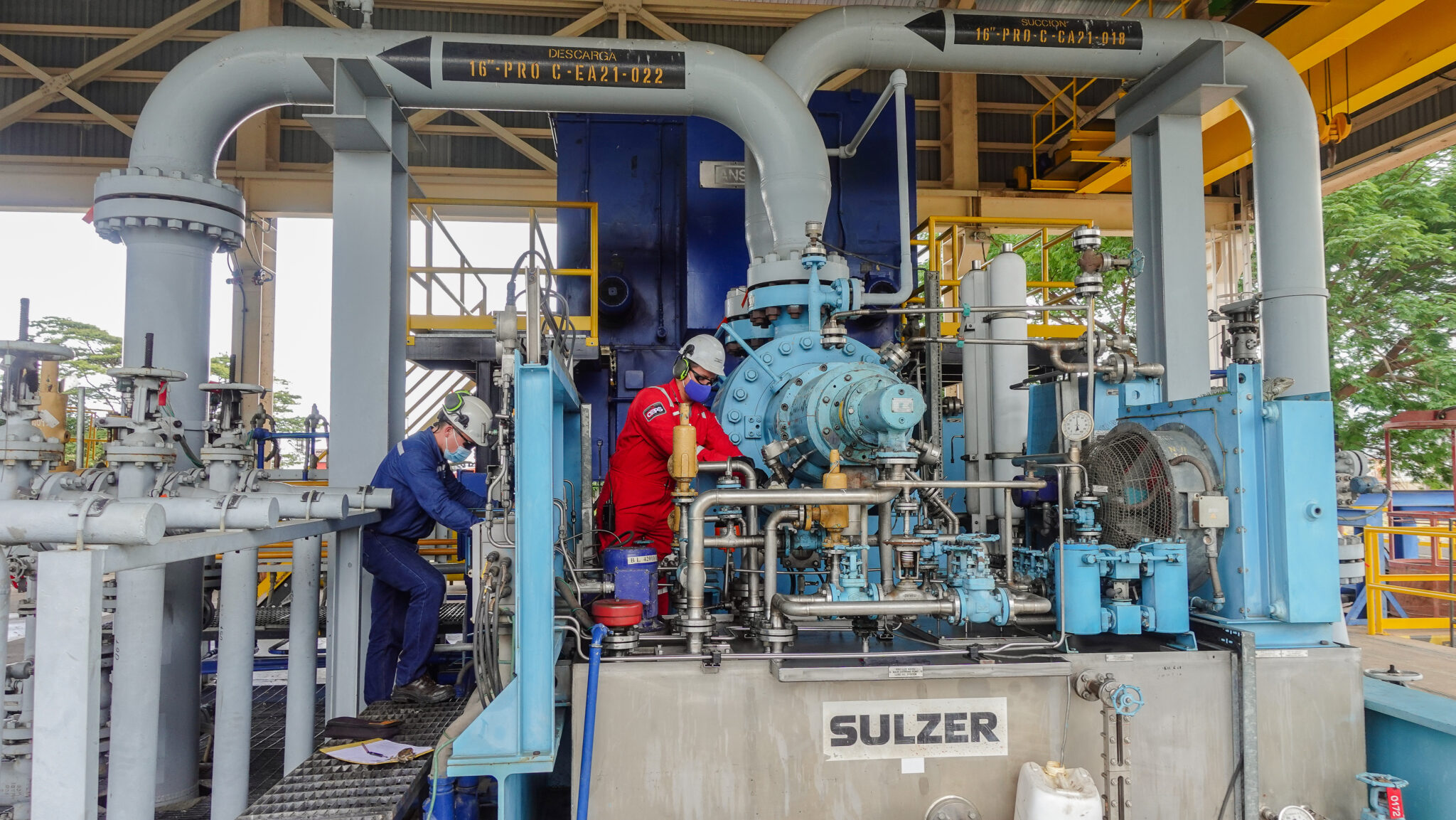 Sulzer pumps - Massy Energy Colombia